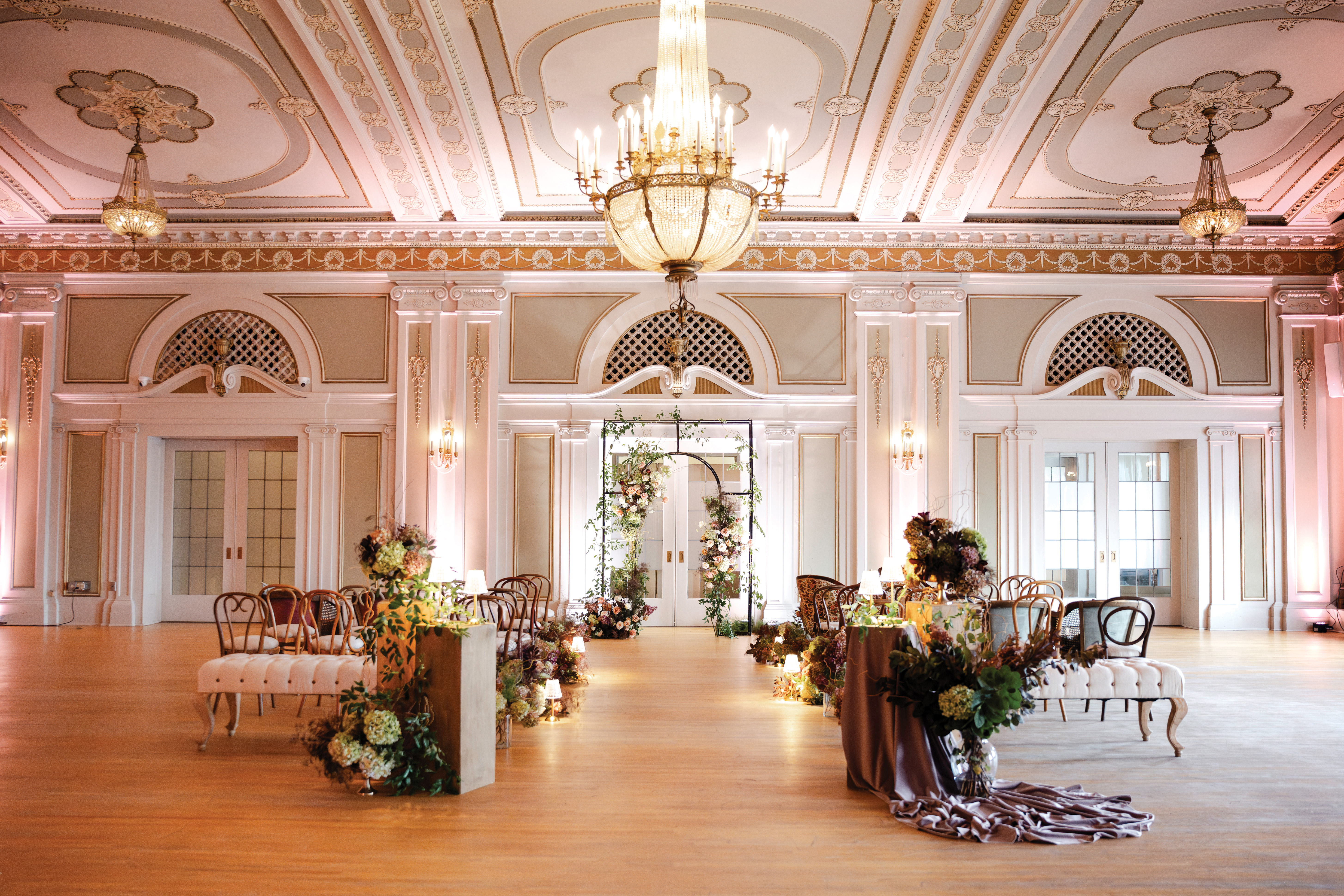Dreams of Decadence: Blush and Jewel Toned Palette at Greysolon Evokes ...