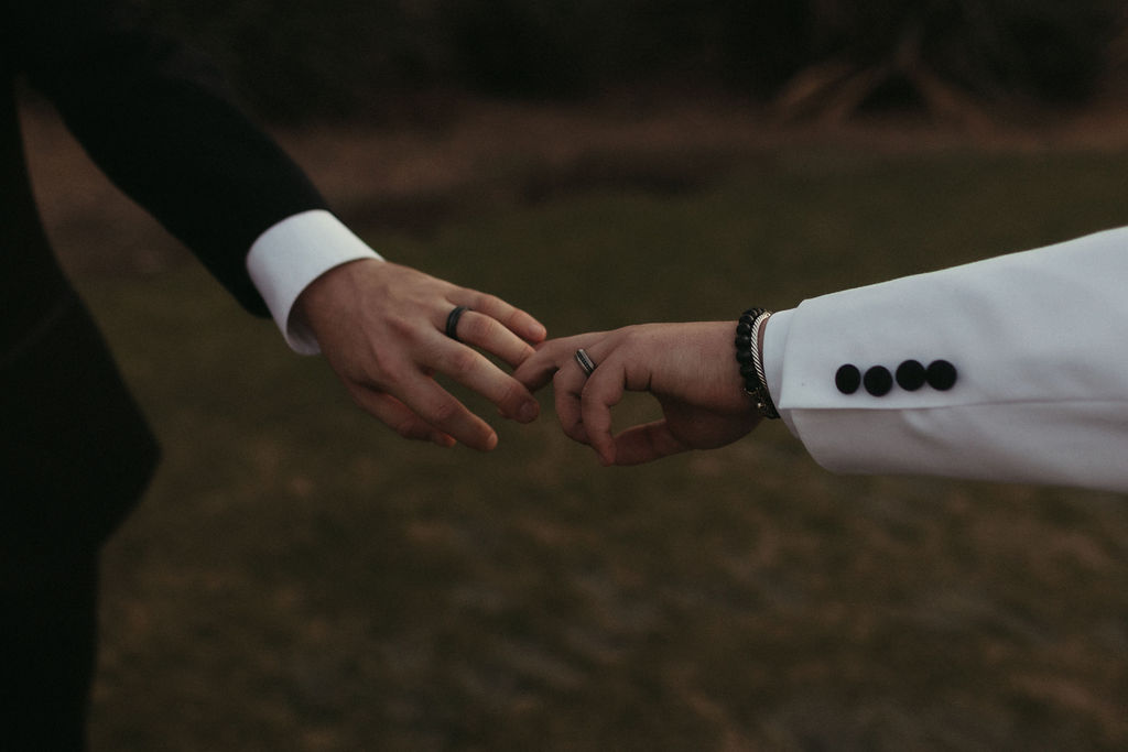 Elegant Black and White Outdoor Wedding Day Embracing Vintage ...