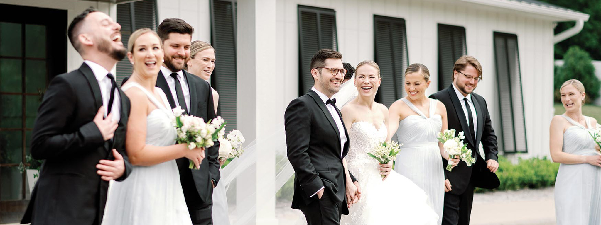 Seasonal Greenery and Pastel Hues Imbue Wedding at Hutton House ...