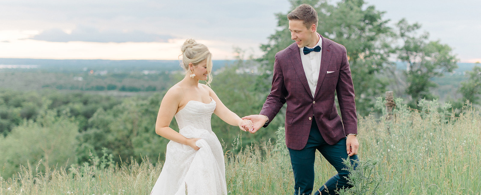 Picturesque Pastels and Personalized Details in Grassy Landscape of ...